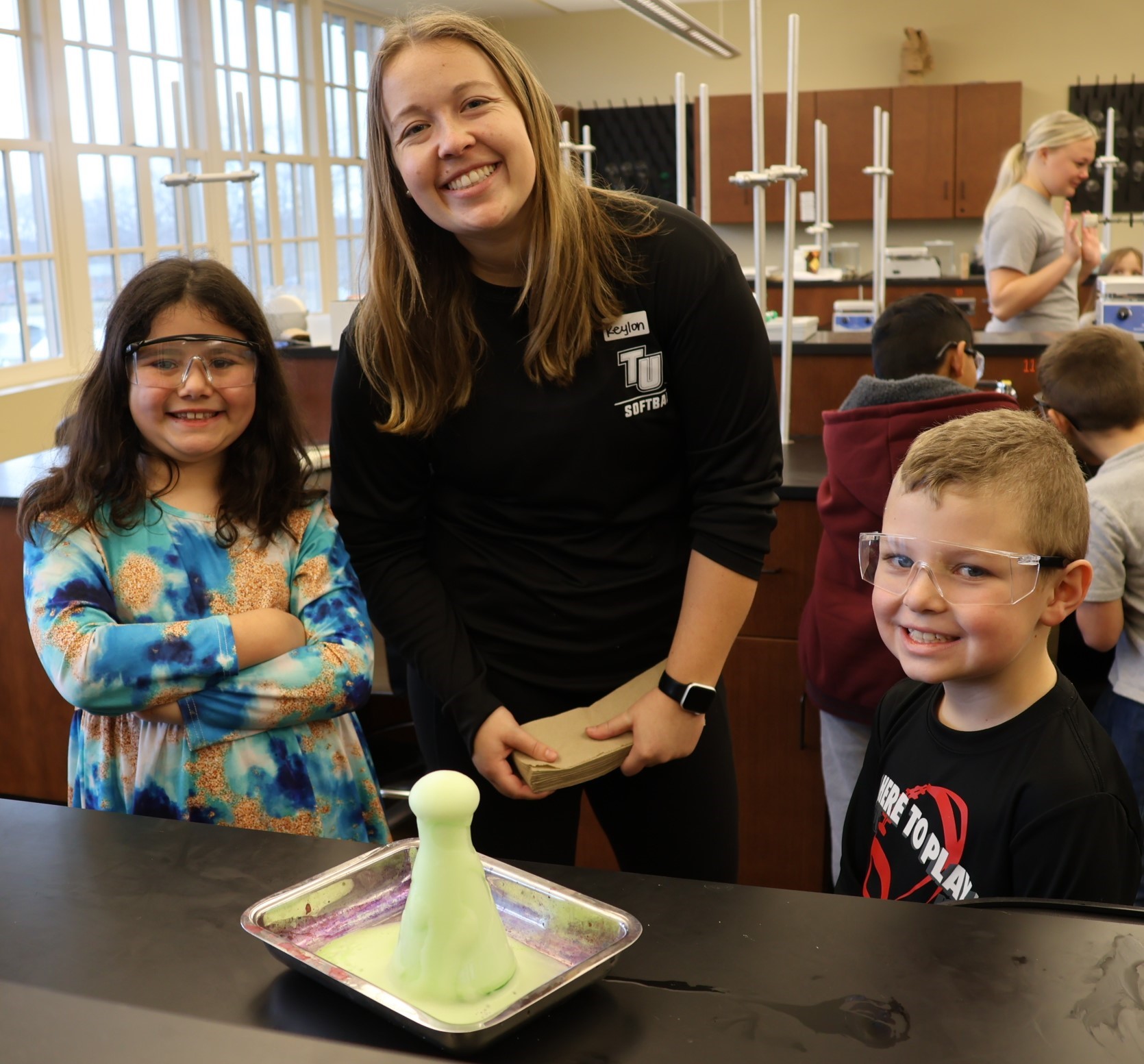 Tusculum University Science Club members provide fun learning ...