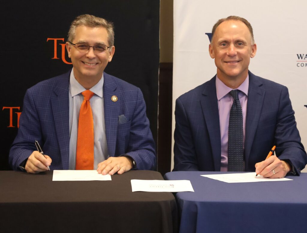 Tusculum University, Walters State Community College sign agreement to ...
