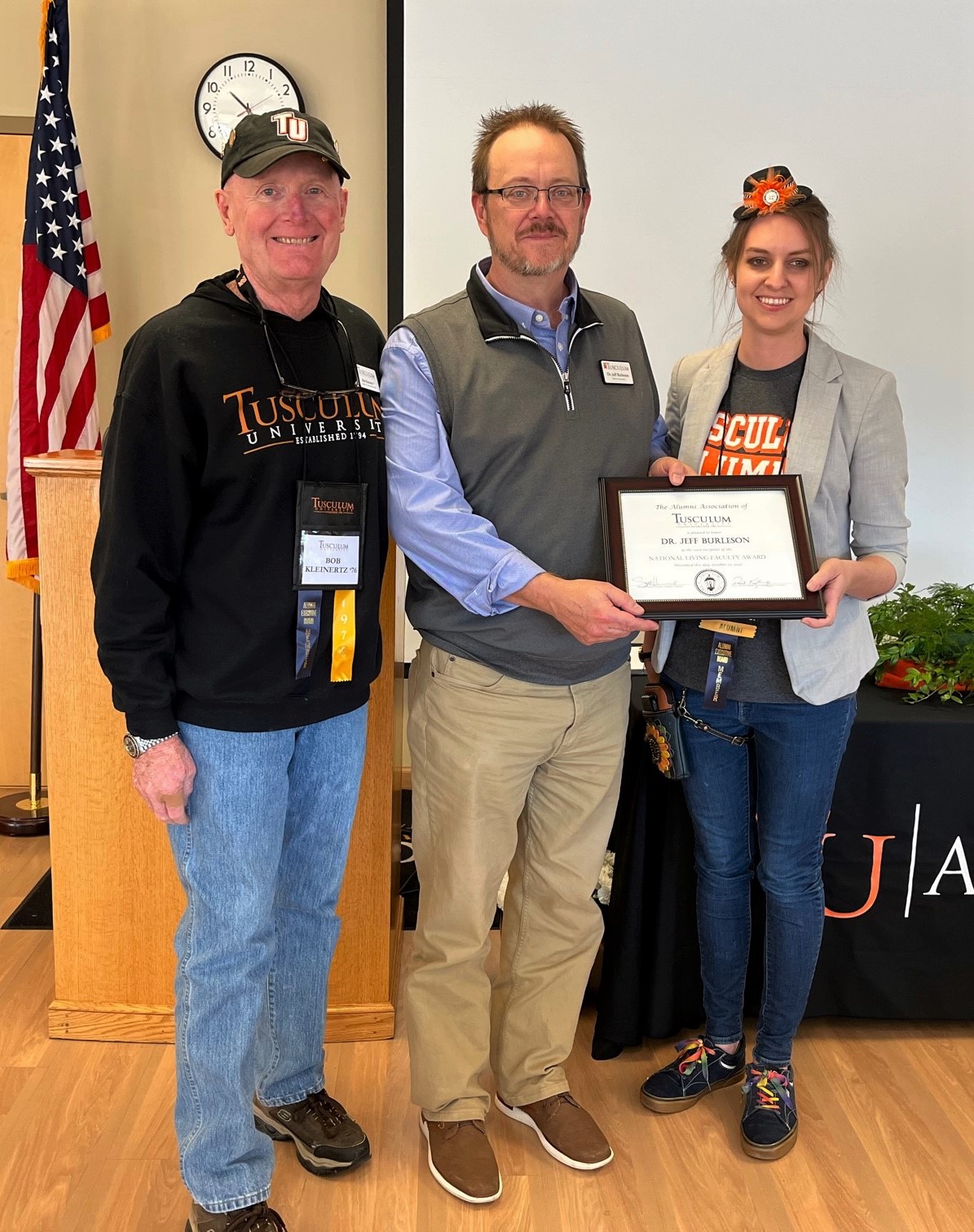 Tusculum Alumni Association honors four people at annual meeting during Homecoming celebration ...